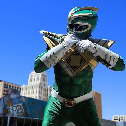 GREEN POWER RANGER bodysuit – SupergeekDesigns