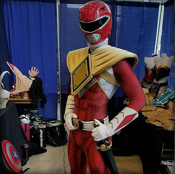 RED POWER RANGER bodysuit – SupergeekDesigns